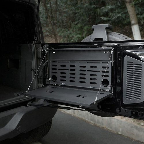 Tailgate Table Molle Panel For Ford Bronco 2021-2024 2-Tier Foldable ...
